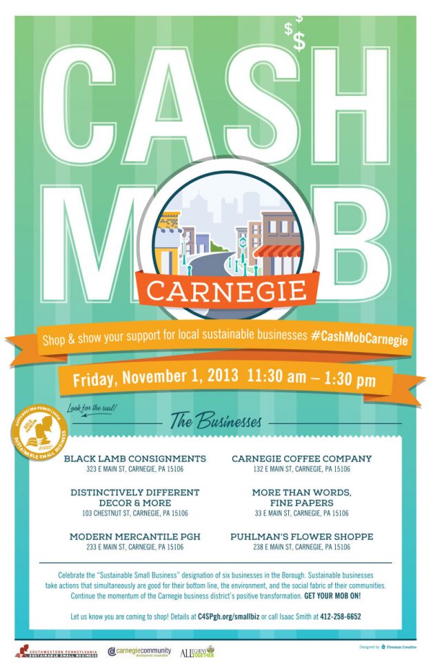 Cash Mob Carnegie!